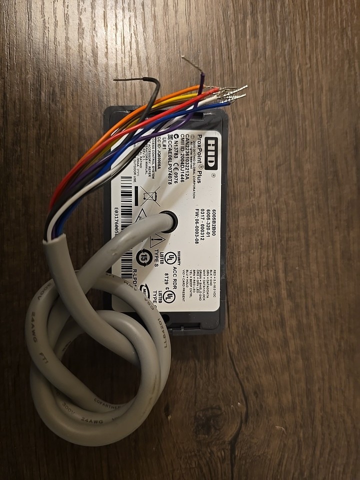 Lot of 2 - HID 6005BGB00 Prox ProxPoint Plus Mini Mullion Reader ...