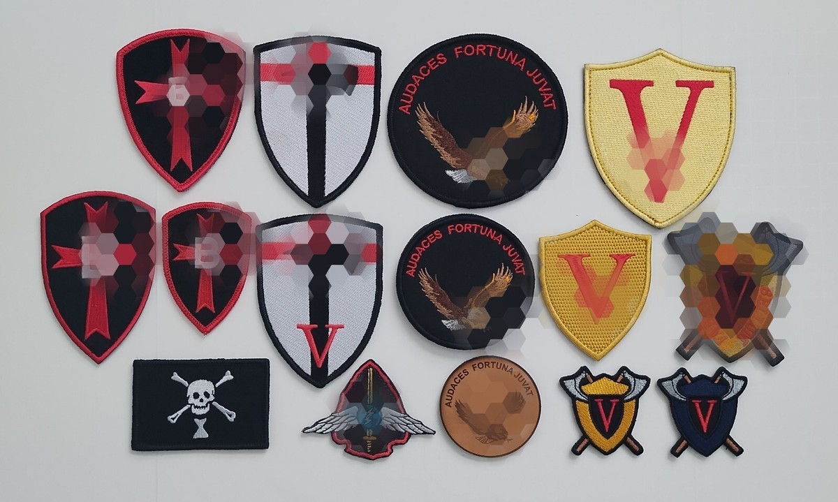 Indian Army Patches Original U.S. WWI US Army 2nd Infantry Division