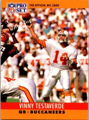 1990 Pro Set #318 Vinny Testaverde | eBay