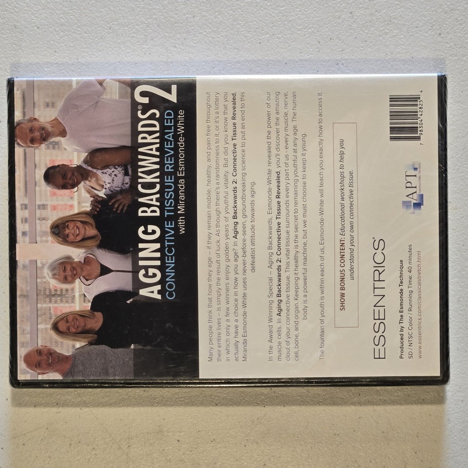 Aging Backwards 2 With Miranda Esmode-White DVD EXERCISE FITNESS ...