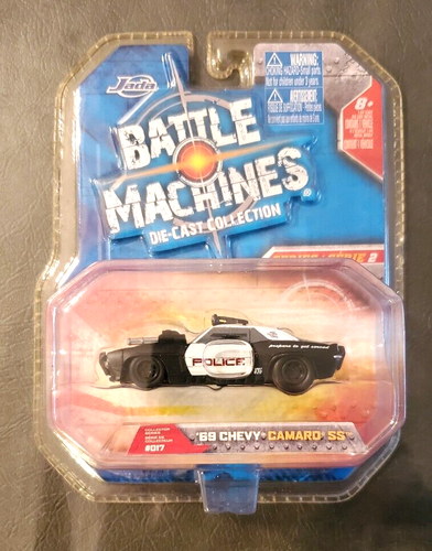 Jada Battle Machines 69 Chevy Camaro SS Diecast Police 2009 Series 2 ...