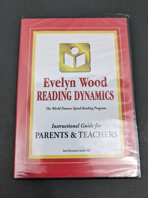 Evelyn Wood Reading Dynamics: Guide For Parents & Teachers by PUEI (CD, 2007) 9781934147252| eBay