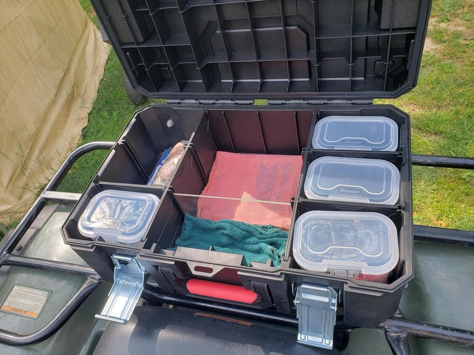 BAUER Small Resin Modular Toolbox 6 Removable Tray IP65 Dust And Water ...