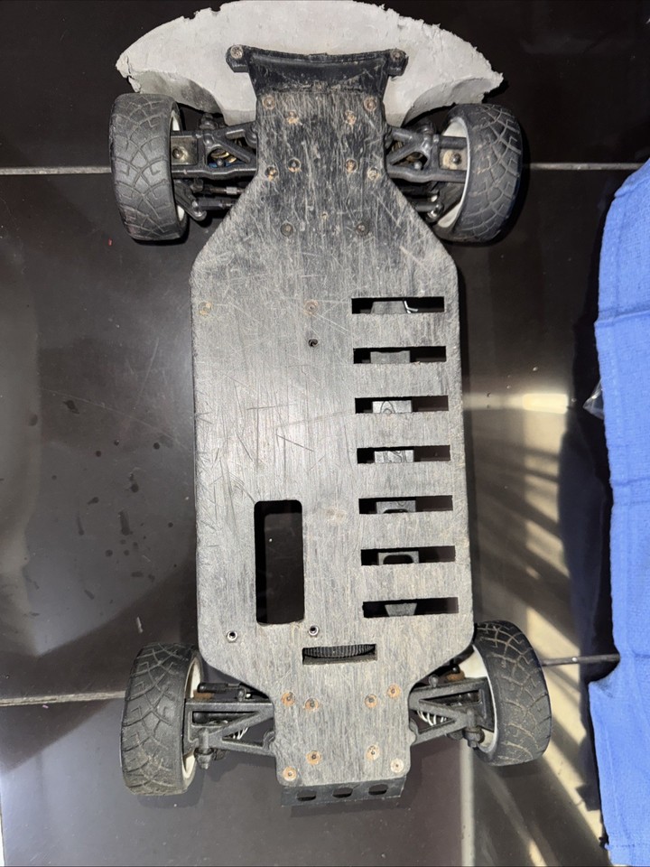 Team Associated Tc3 Roller 4wd Parts Car Project With Working Motor | eBay