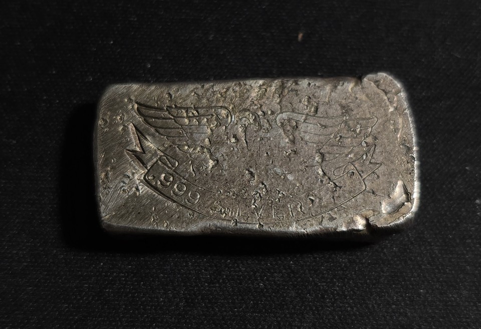 W H Foster Silver Bar - Vintage Silver Bar - 28.84g - Shown On All ...