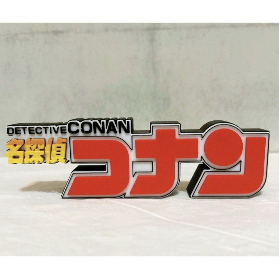 Detective Conan logo figure | eBay