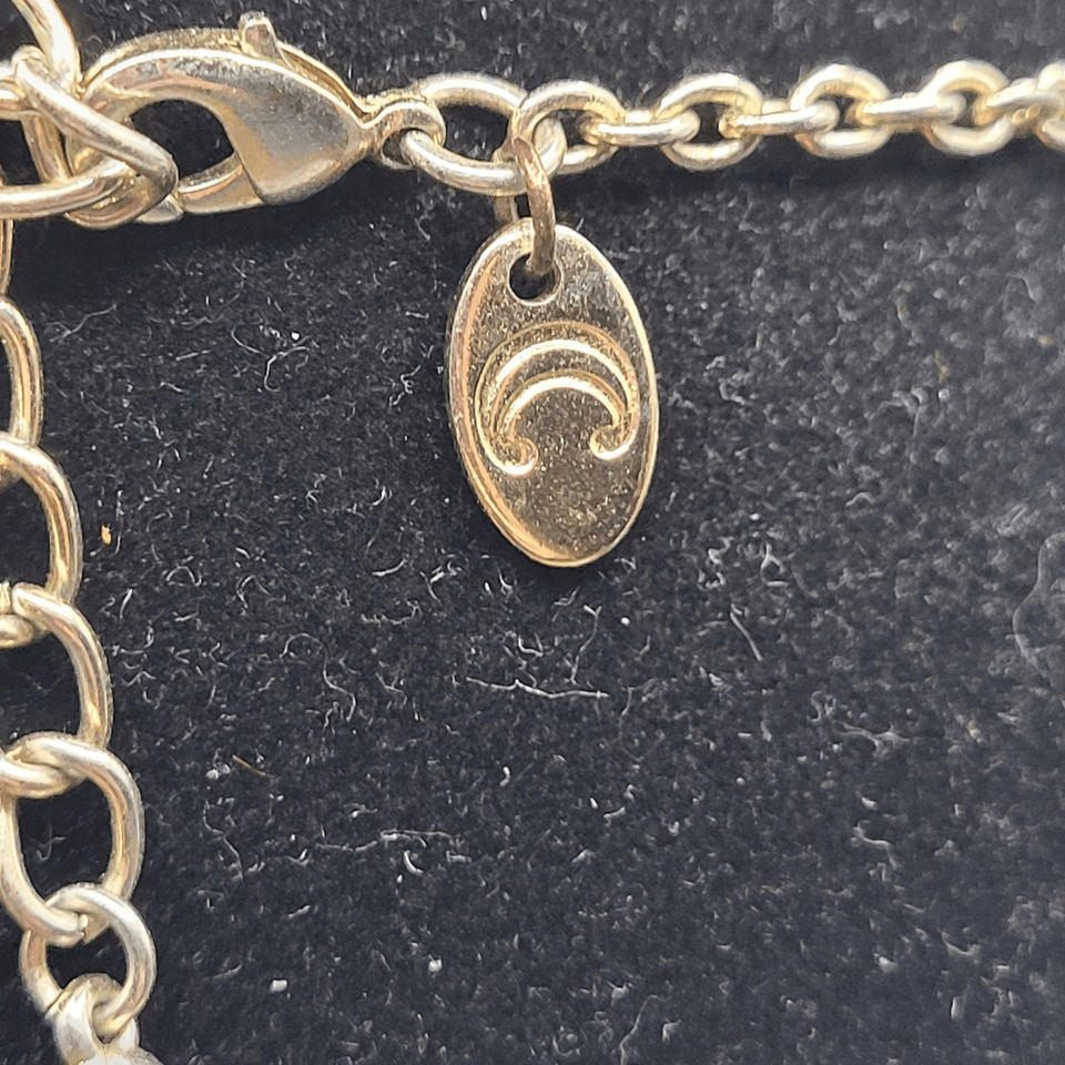 Charming Charlie Red Peach Square Statement Necklace 19in | eBay