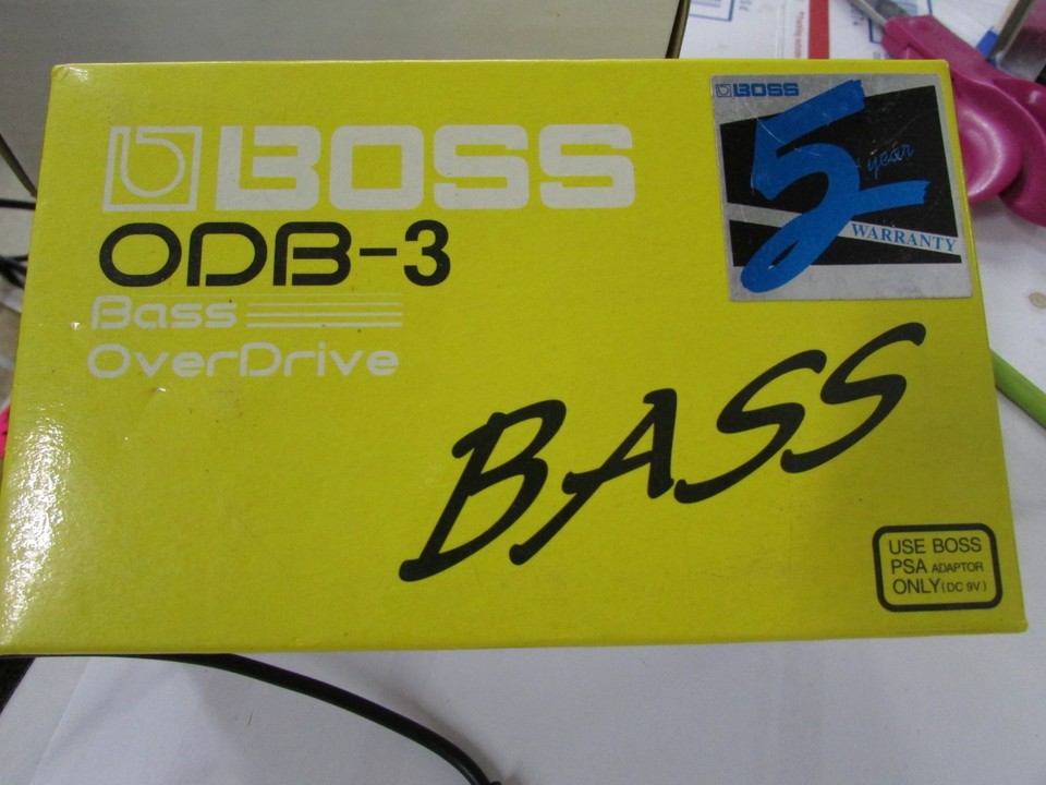 PEDAL Boss Bass Overdrive Guitar Effect Pedal OBD-3 *NICE* | eBay