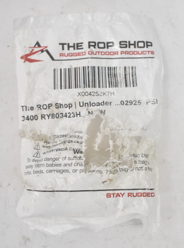 The ROP Shop Unloader Valve Comaptible With Ryobi 2900 PSI Pressure ...