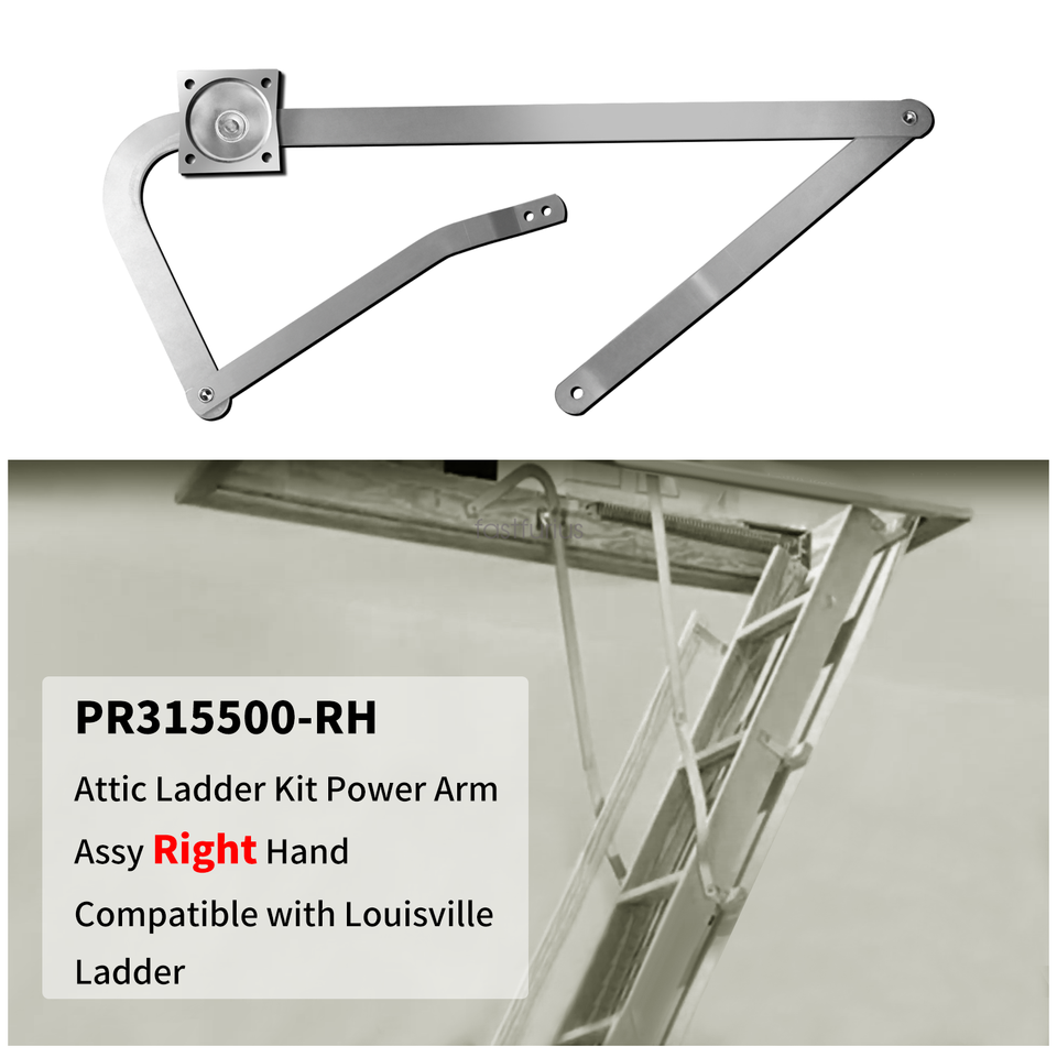 Right Hand Fit for Louisville Ladder Attic Ladder Power Arm Assy ...