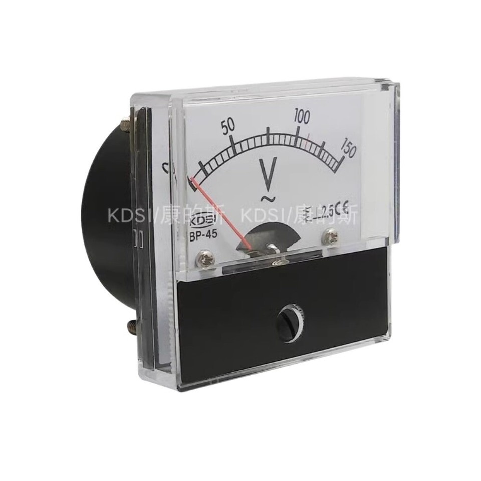 1pc I voltmeter BP-45 AC150V pointer type 50 * 50 voltmeter | eBay