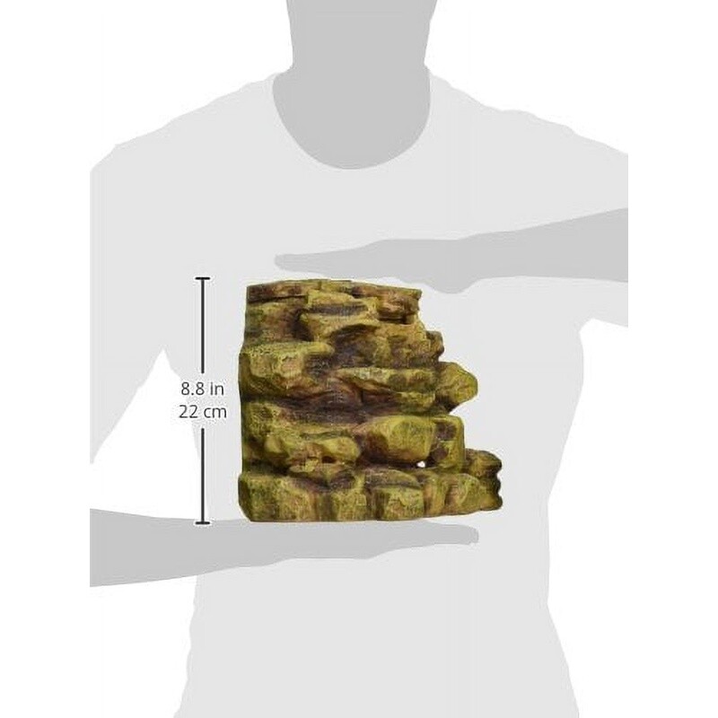 Repto Filter Waterfall Reptile Terrariums Clear Water Basking Platform ...