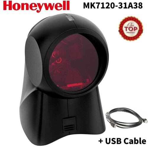 Honeywell Orbit 7120 Omnidirectional 1D USB Barcode Scanner Kit (MK7120 ...