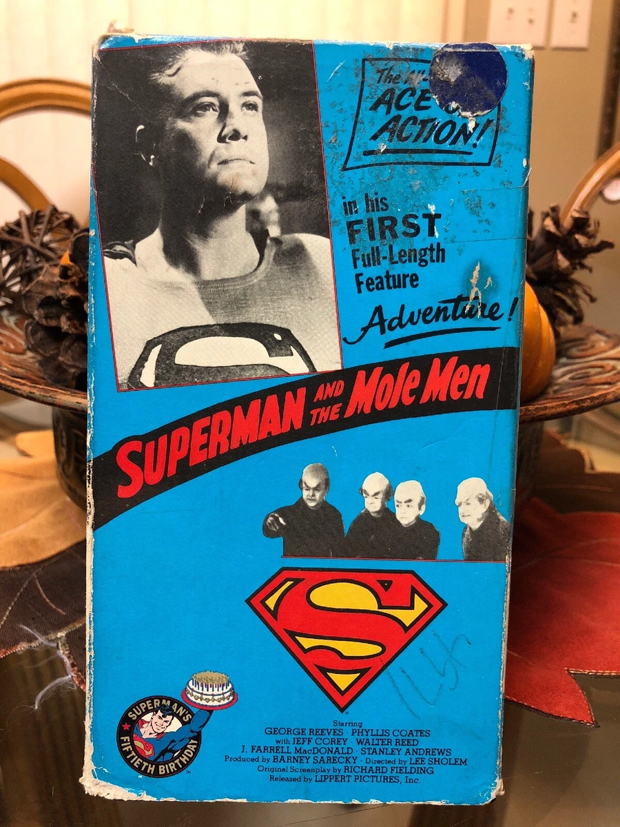 Superman And The Mole Men Vhs