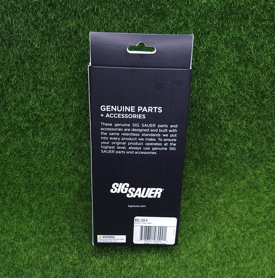 Sig Sauer P226 9mm Luger OEM Barrel Replacement 4.4", Black - BBL-226-9 ...