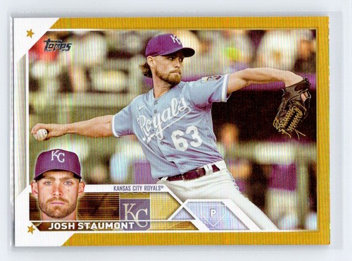 Josh Staumont 2023 Topps Series 1 #194 Gold Foil | eBay
