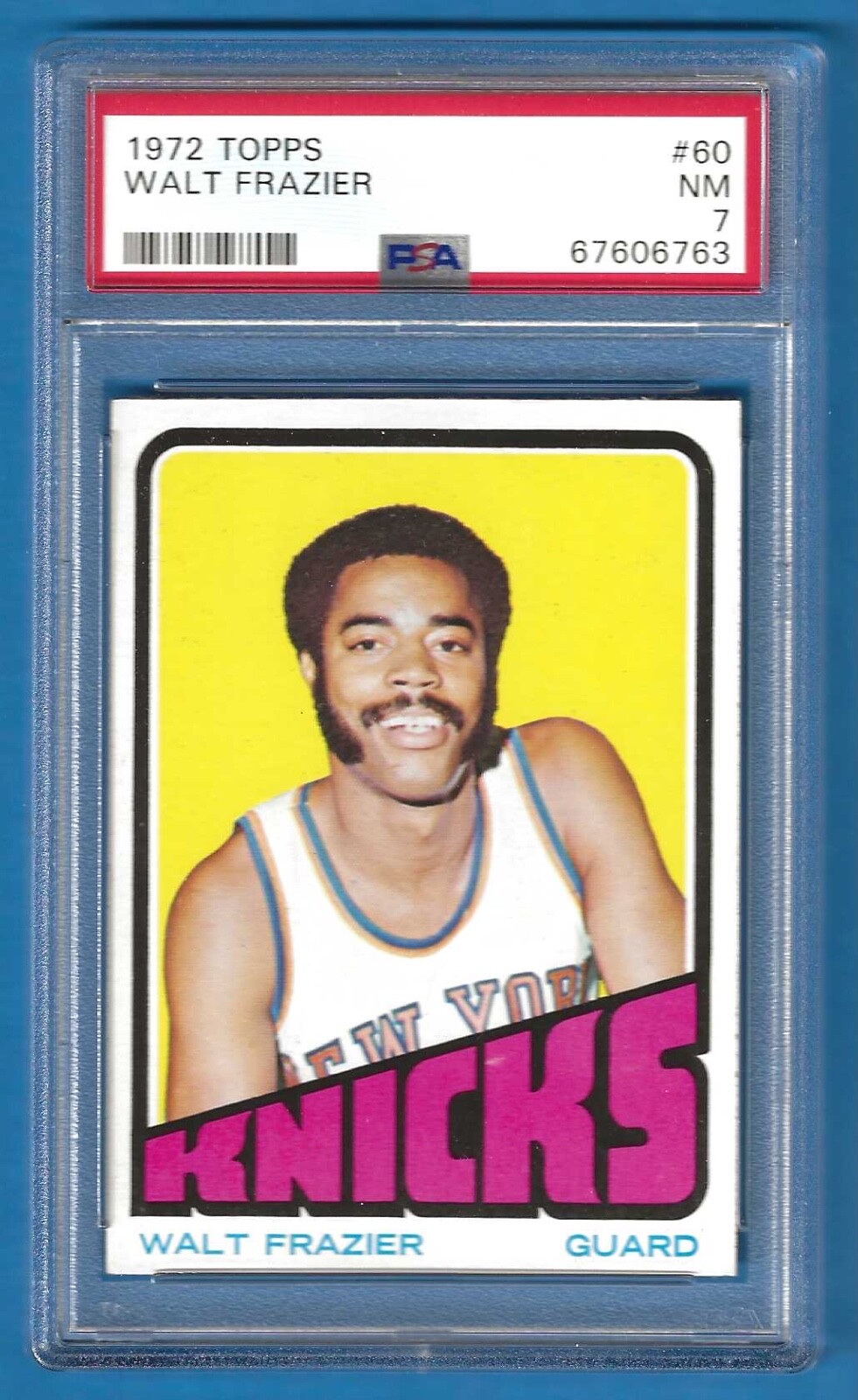 1972 Topps Walt Frazier #60 HOF PSA 7 NM Tough Card | eBay