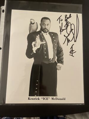 Kendrick Ice McDonald Magician Writer Signed 8x10 Photo Master ...