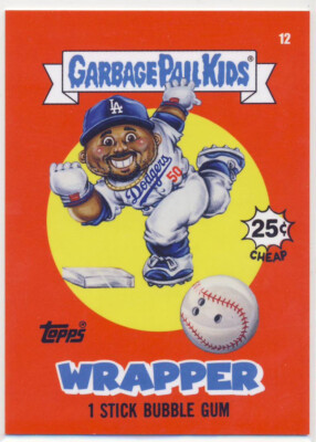 2023 Garbage Pail Kids GPK X MLB GROSS Wrapper 12 Mookie Betts | eBay