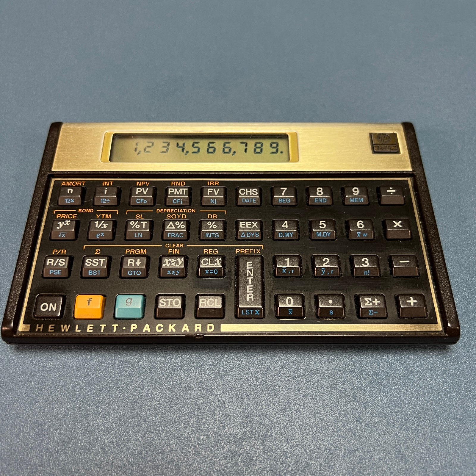 Vintage Hewlett Packard HP 12C Financial Calculator, And Case Tested | eBay