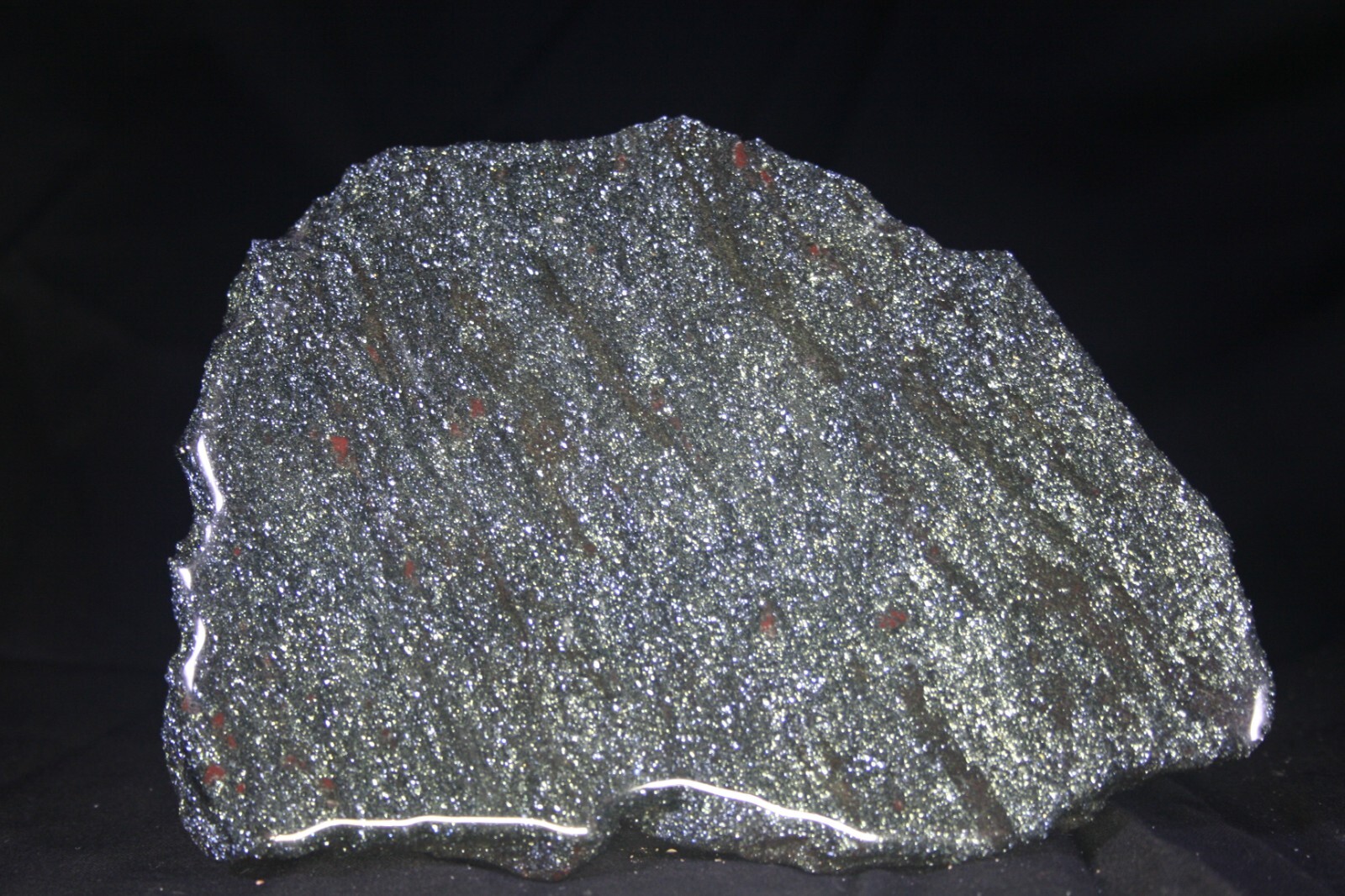 Polished Specular Hematite Slab | eBay