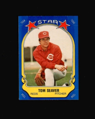 1981 Fleer Star Stickers #49 TOM SEAVER Reds MINT | eBay