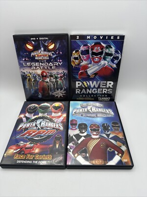 Mighty Morphin Power Ranger MMPR DVD Movie Bundle Lot Mint Condition | eBay