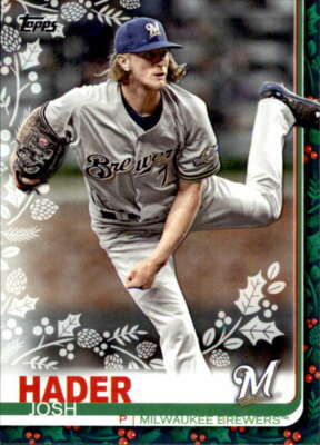 2019 Topps Holiday #HW193 Josh Hader Milwaukee Brewers Baseball Card | eBay