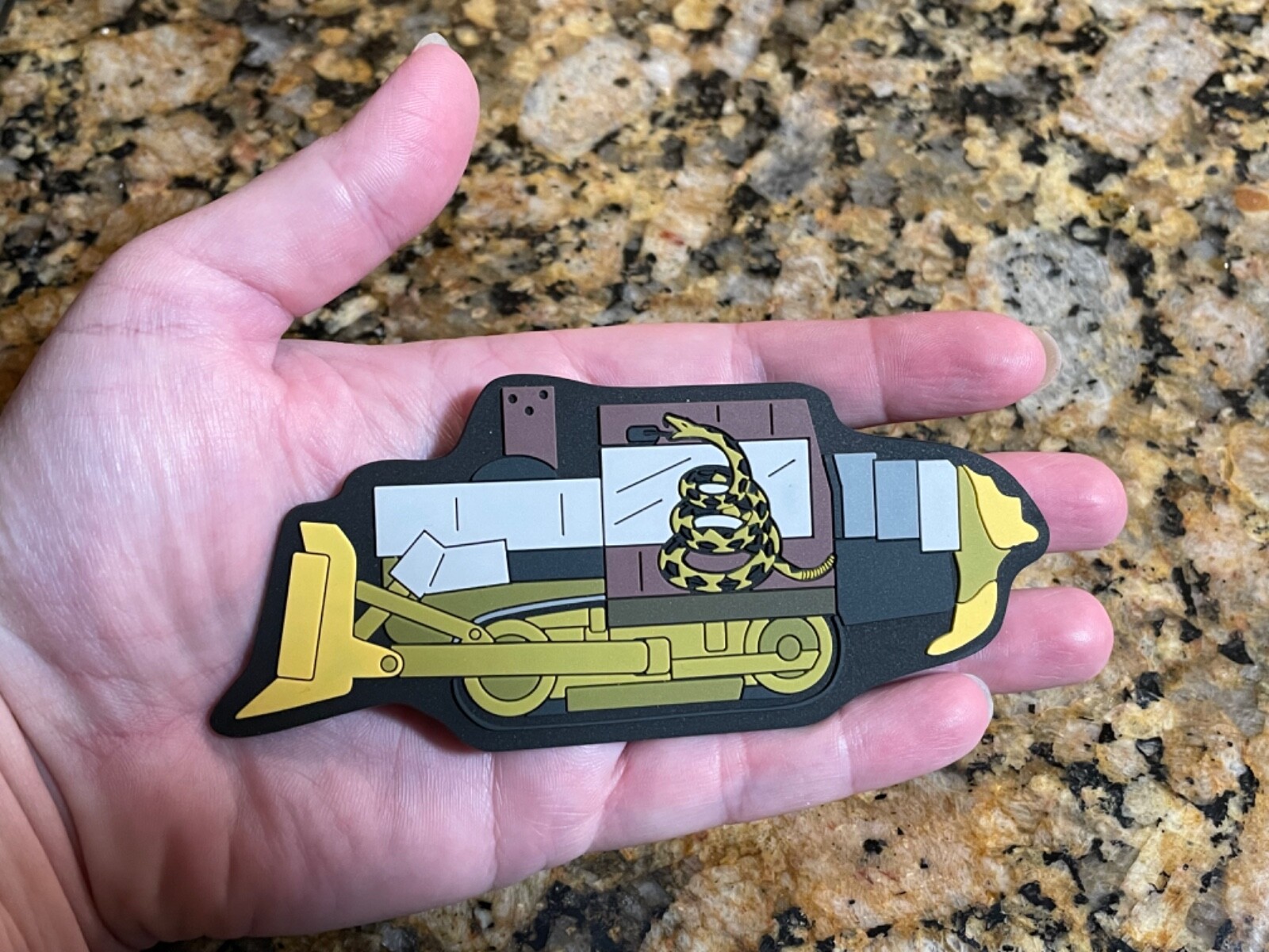 Killdozer Gadsden PVC Morale Patch by DBack Designs | eBay