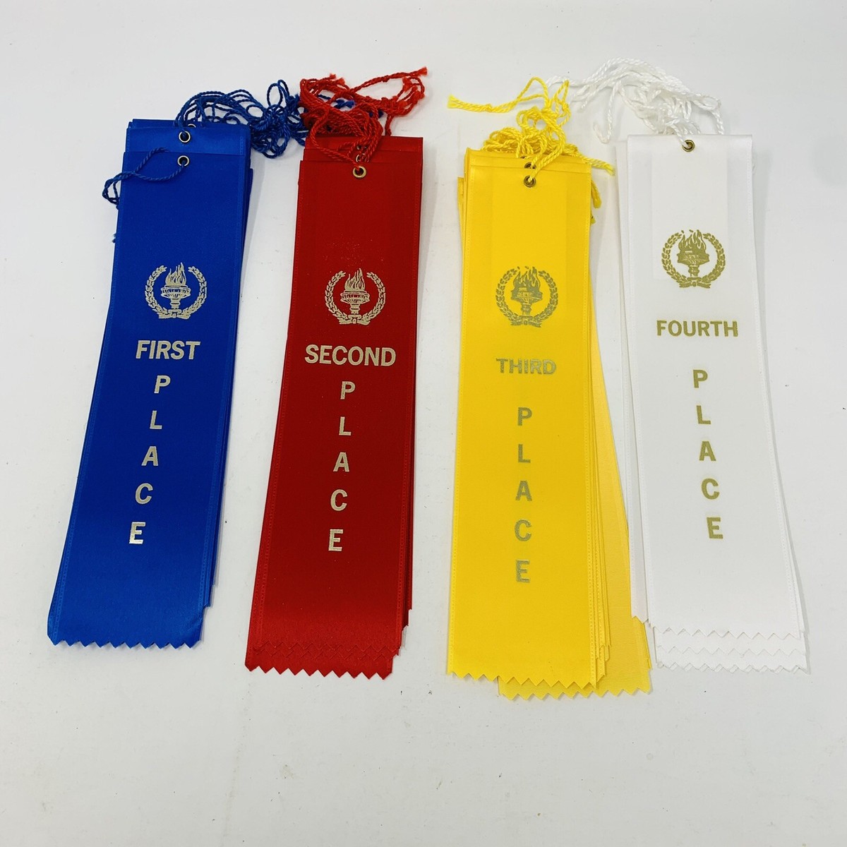 Fourth Place Ribbon 1st First, 2nd, 3rd, 4th, 5th, 6th Place Award