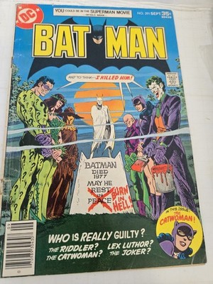 Batman #291 Cover art by Jim Aparo Featuring Batman's Rogue's Gallery ...