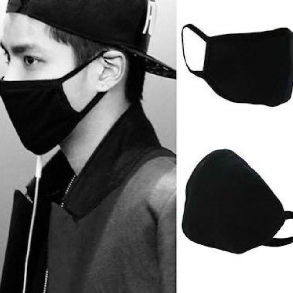 Lightweight Cotton Cloth Face Mask for Men and Women Unisex One Size ...