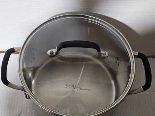 Simply Calphalon 6 QT Stock Pot, #806, 5.6L, With Glass Lid, Stainless ...
