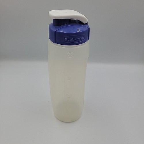 Rubbermaid Water Bottle Drink Container 20 Ounces Flip Top Lid 7F74 ...