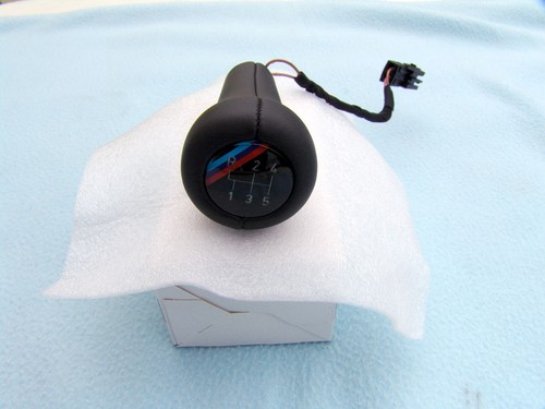 BMW E30 M3 ILLUMINATED LEATHER SHIFT KNOB, GENUINE BMW, OEM, BRAND NEW ...