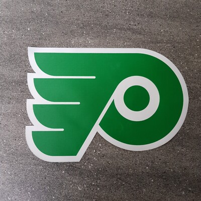 5pcs Philadelphia Flyers Crest Badge Patch Go green Logo For Jersey ...