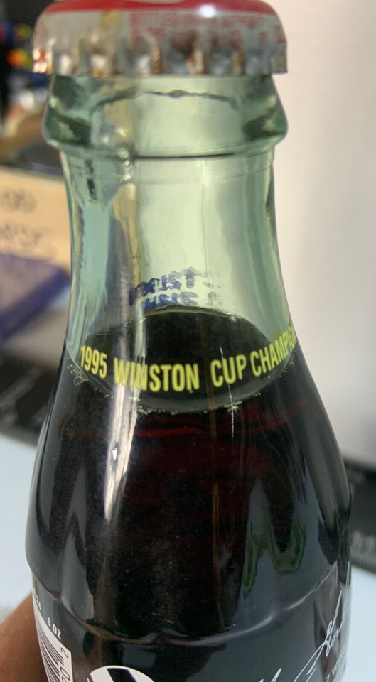 VINTAGE 1995 Winston Cup Champion Jeff Gordon #24, Coca-Cola 8 oz full ...