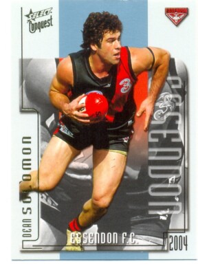 2004 Select AFL Conquest series Common card - 104 - Dean Solomon ...
