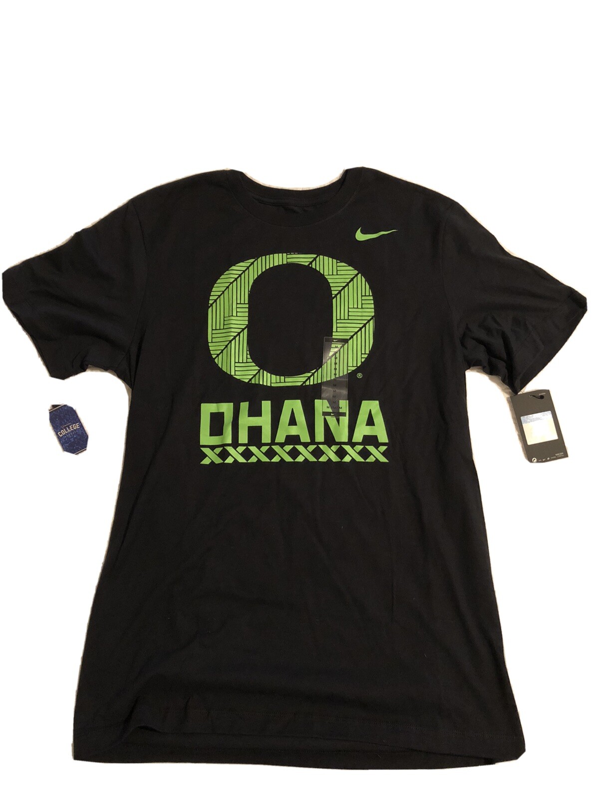 Oregon Ducks Ohana Nike Shirt Black Men’s Size Medium RARE Tee for sale ...