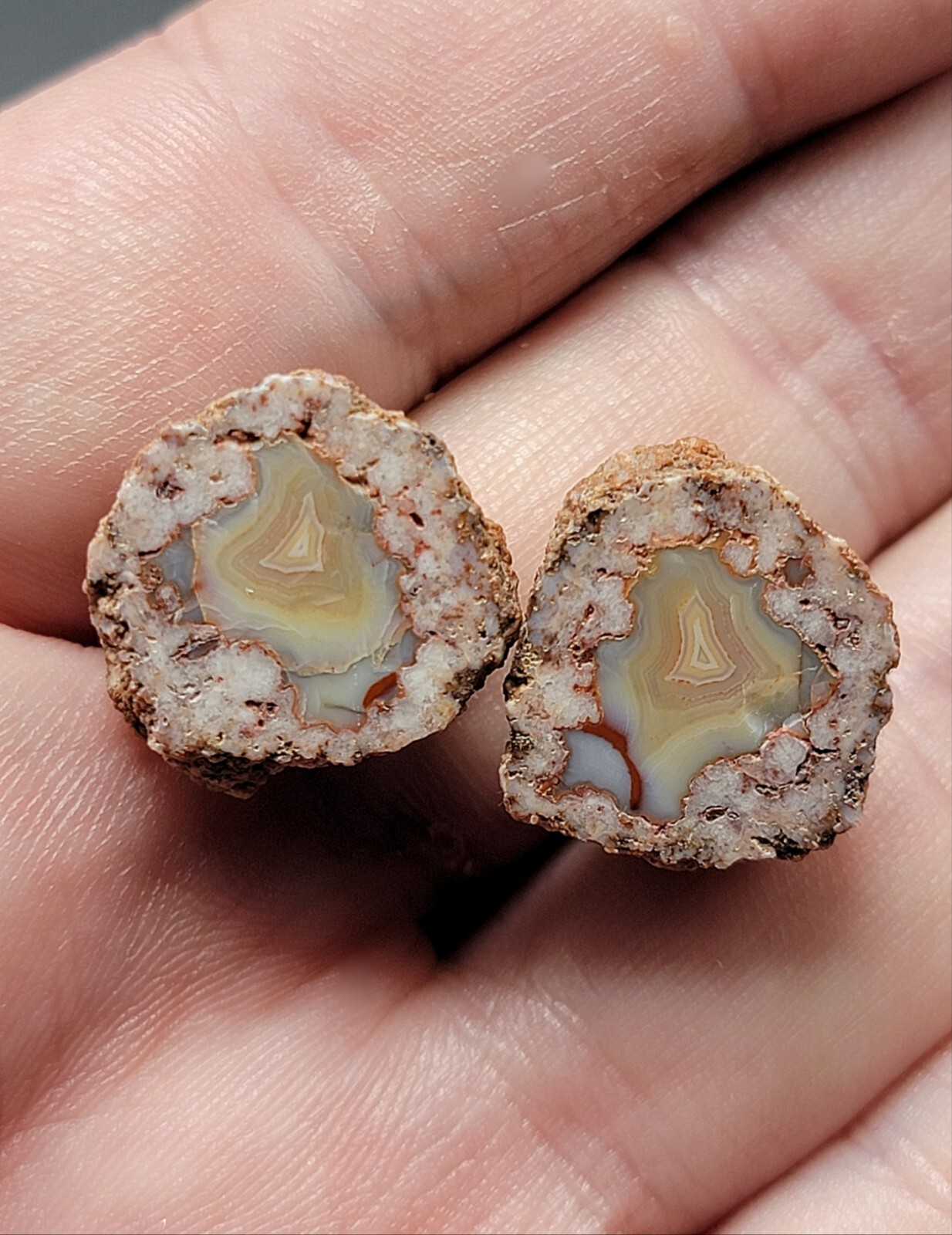 Beautifully Polished Geode Pair #6 - Zirandaro, Guerrero, Mexico | eBay