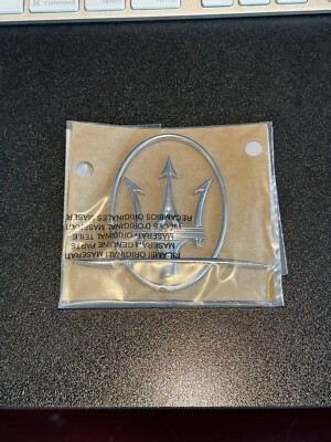 Maserati Quattroporte GranTurismo LH Emblem Badge #670005448 | eBay