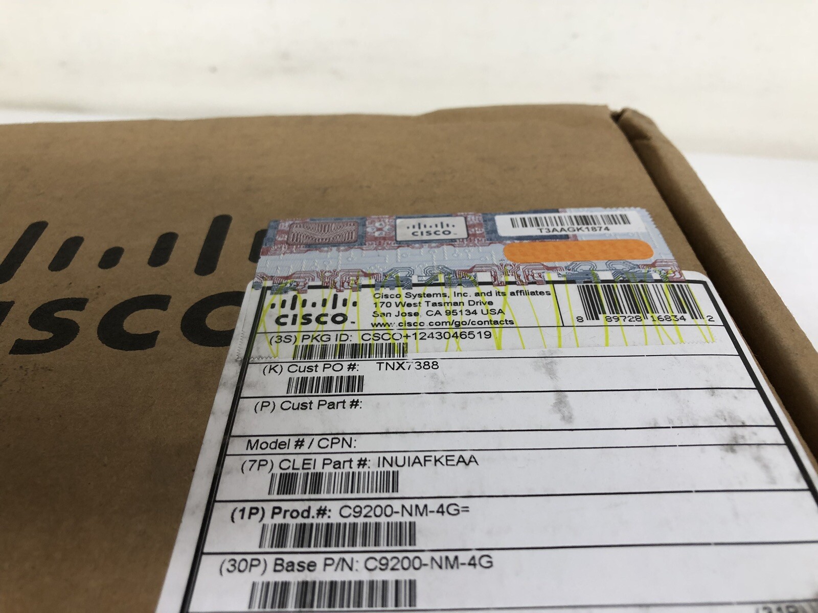 C9200-NM-4G Cisco Network Module for C9200 Catalyst 4 x 1G 889728168342 ...