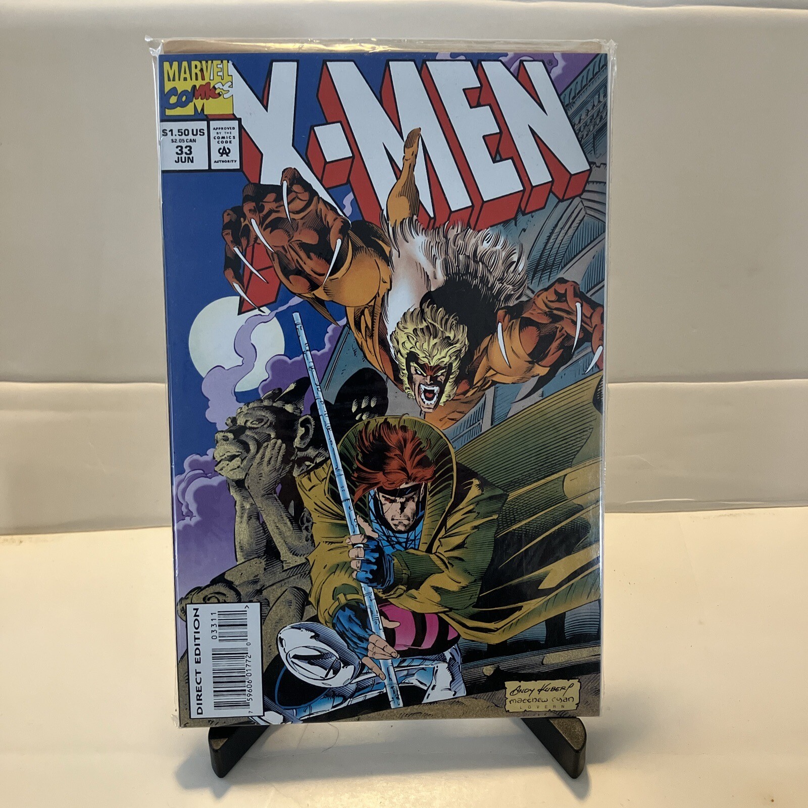 X-Men (2nd Series) #33 Marvel | Gambit vs Sabretooth - we combine ...