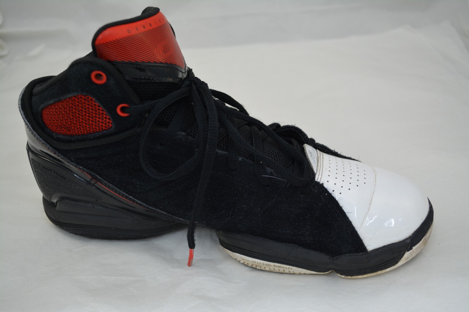 Mens ADIDAS Derrick D Rose 1.5 Black White Basketball… - Gem