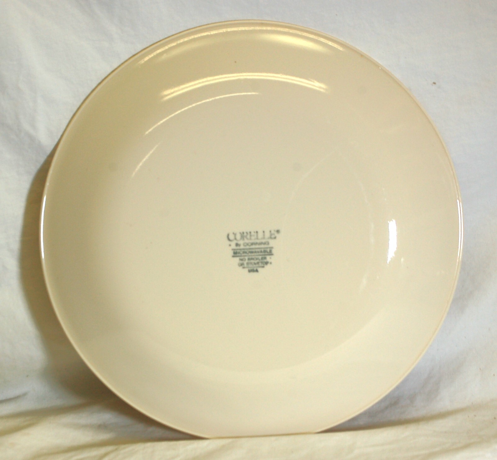 Country Violets Corelle Corning Dinner Plate Blue Flowers Red Dots on ...