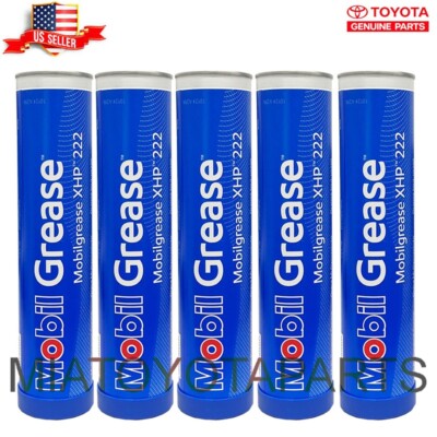 5 Pack Mobil Grease XHP 222 Blue 121928-01 | eBay