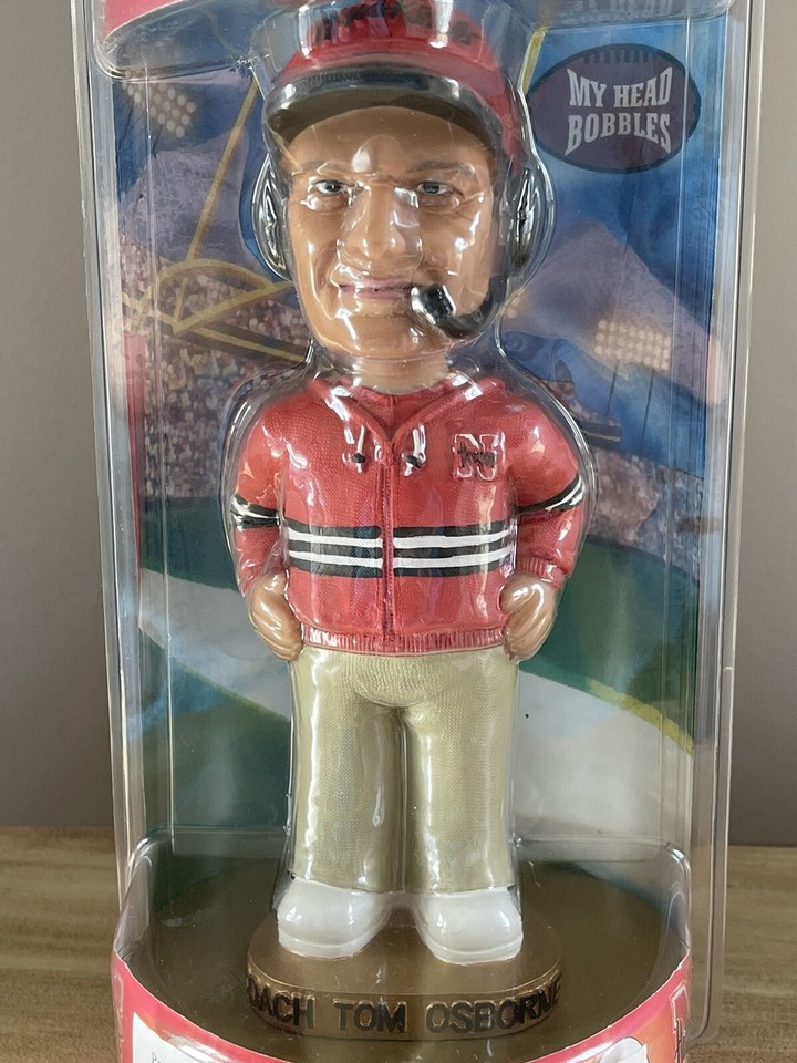 Coach TOM OSBORNE Nebraska Cornhuskers Football Legend Nodder ...