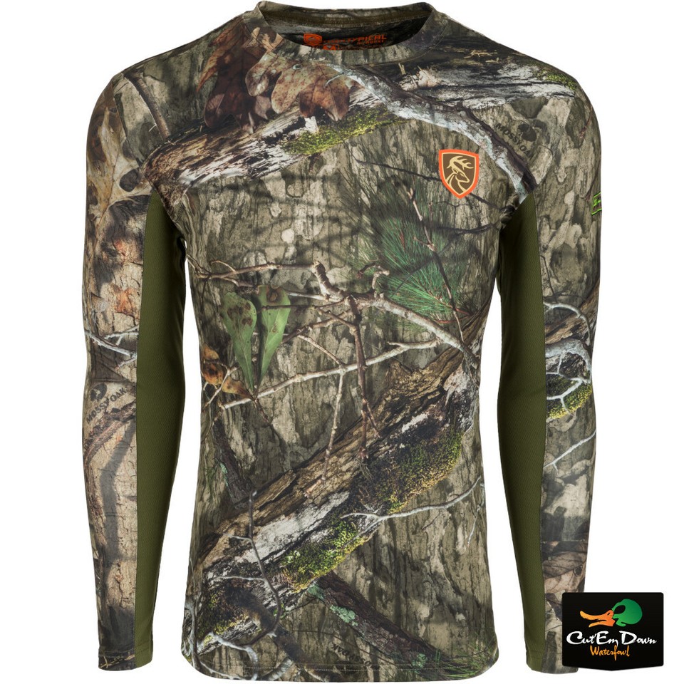 NEW DRAKE NON TYPICAL PERFORMANCE CREW L/S SHIRT WITH AGION ACTIVE XL ...