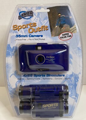 Vintage SAKAR Sports, Sports Outfit 35mm Camera & Binoculars ( Item ...