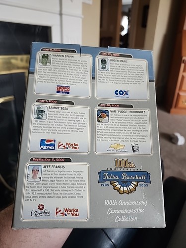 RARE IVAN PUDGE RODRIGUEZ HARTLAND TULSA DRILLERS STATUE new in box ...